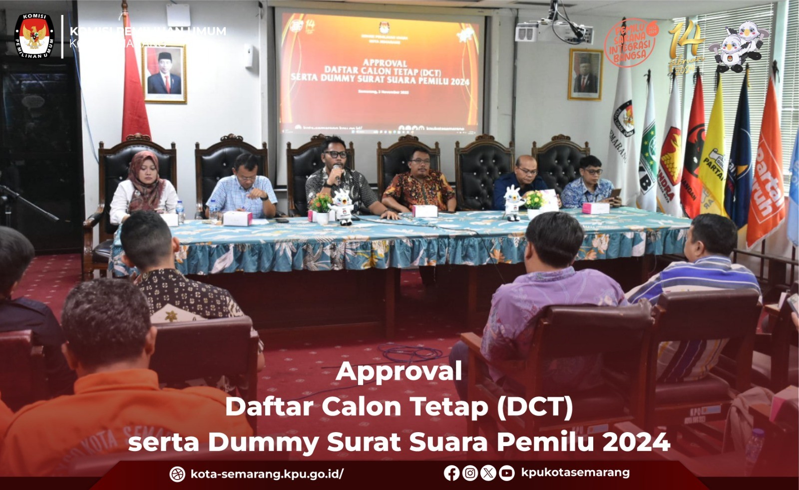 KPU KOTA-SEMARANG - Approval DCT Pemilu 2024